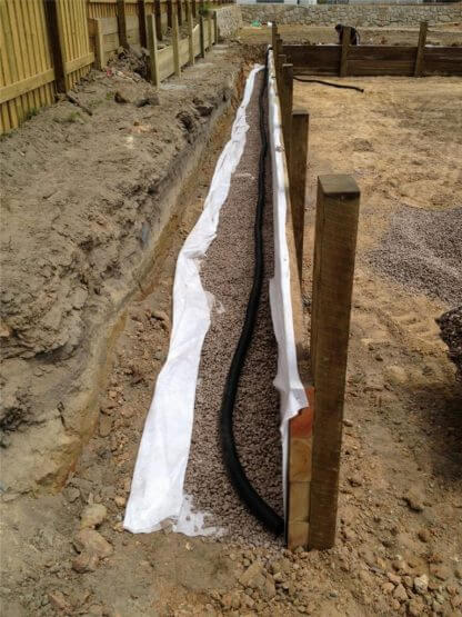 Geotextile Landscape Filter Fabric Drain Matting | Landscaping Supplies ...