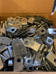Galvanised Mesh Panel Fixing Clips Box 500 | Fence Panel Clips Australia