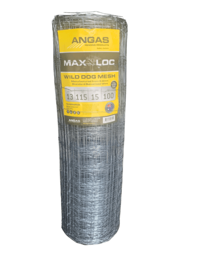 Angas Maxloc Wild Dog Fencing Wire 13/115/15 100m 2.5mm | Wild Dog ...